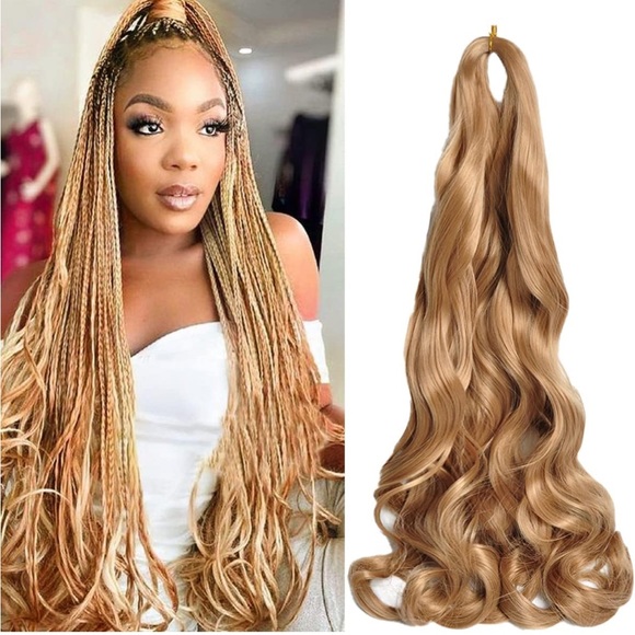 Hair | 24 Inch Loose Wavy 8 Pack Bouncy Braiding Hair Extensions ...